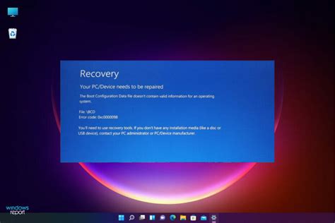 Bcd Error On Windows 11 How To Fix Code 0xc0000098
