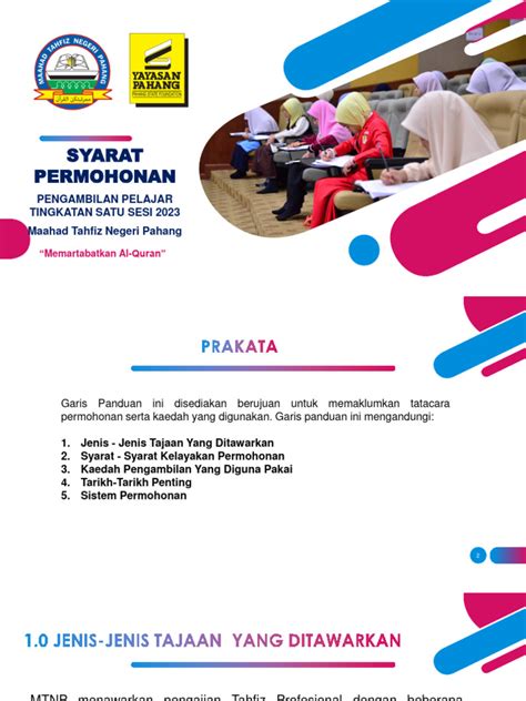 Syarat Permohonan Pengambilan Pelajar Tingkatan 1 2023 V 1 0 2 Pdf