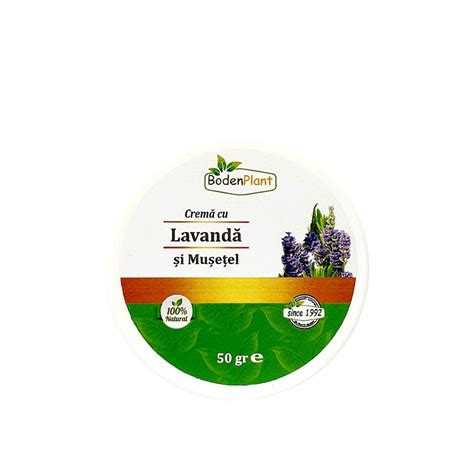 Cremă cu Lavandă și Mușețel 50gr Natura Med Bucovina