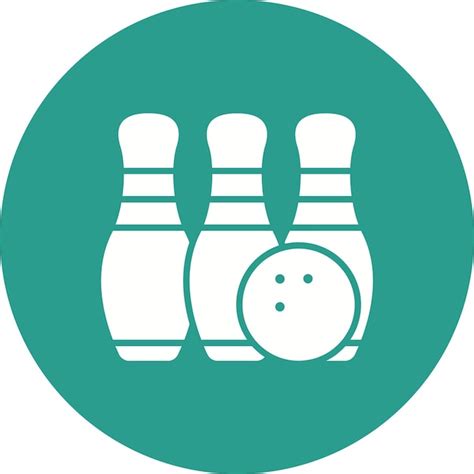 Premium Vector Bowling Icon Vector Image Can Be Used For Birthday