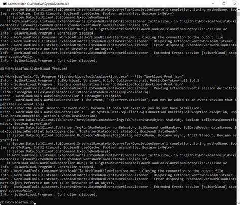 Capture The Workload Error · Issue 131 · Spaghettidbaworkloadtools · Github