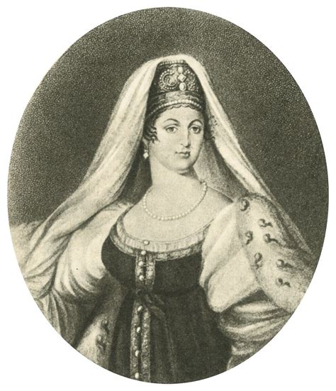Е. С. Семенова в роли Ксении в драме В. А. Озерова «Дмитрий Донской ...