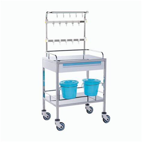Medizinischer Wagen B07S Fangge Medical Lager Edelstahl Mit