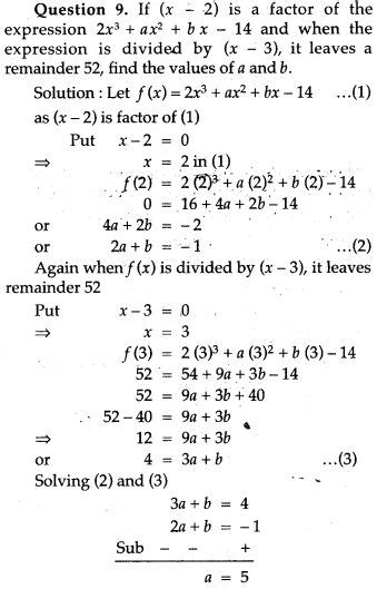 Factorization Icse Solutions For Class 10 Mathematics A Plus Topper