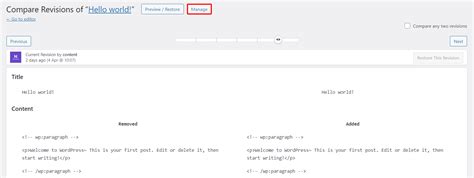 WordPress Revisions What Are They And Why Are They Important