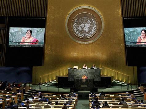 Full Text Of Sushma Swarajs Speech At Un General Assembly Latest