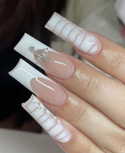 Pin Van Noemi Op Nails Inspo💅🏽 Nagelideeën Nagels Gelnagels French