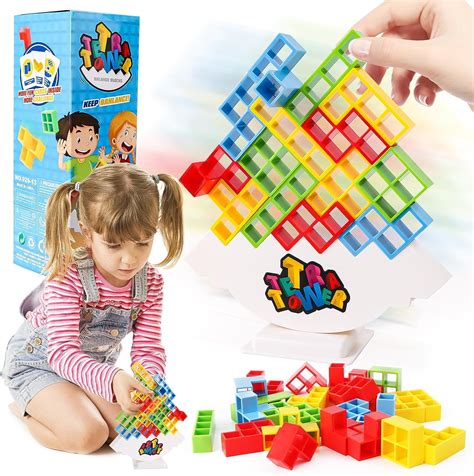 Buy Stacking Game Tetra Tower Balance Game Tetris Tower Balance Blocks Puzzle For Building
