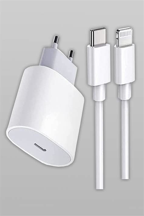 Teknomaximum Iphone Tüm Serilere Uyumlu Hızlı Şarj Aleti Kablo Adaptör