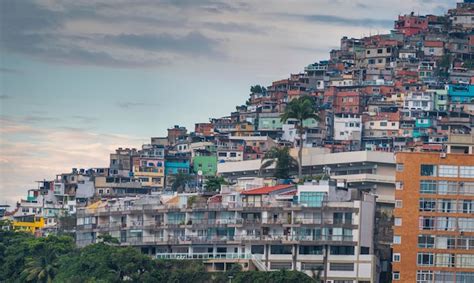 Premium Photo Rio De Janeiro Downtown And Favela