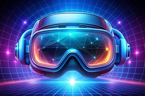 Virtual Reality Glasses Premium Ai Generated Image