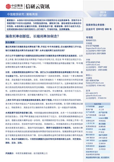 隔夜利率创新低，长端利率如何走？