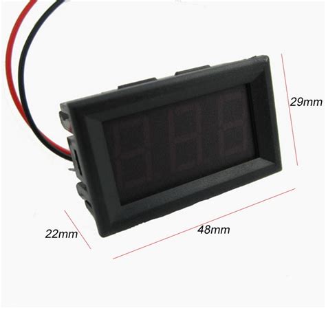 Mini Digitale Voltmeter Ampèremeter 1 Pcs Digitale Grandado