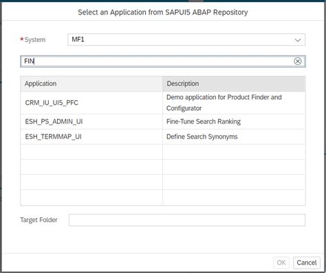 Could Not Find Standard Applications In Sapui5 Aba Sap Community
