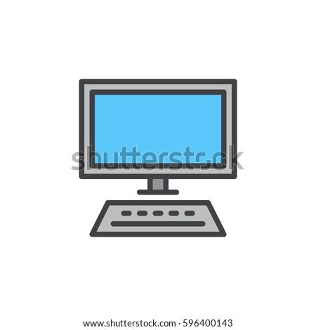 Computer Symbol Stock Vector 3741706 Shutterstock