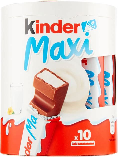 Kinder Maxi, 10 x 21g : Amazon.it: Alimentari e cura della casa