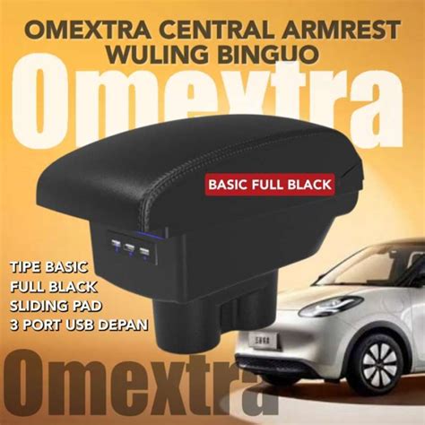 Promo Wuling Binguo Armrest Box Bingo Omextra Console Box Seat Arm Rest Box Terlaris Basic