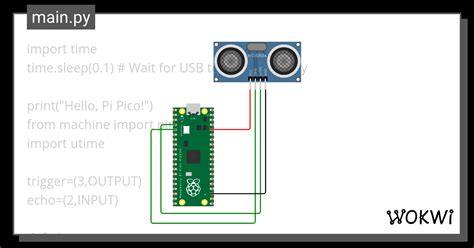 Ultra Sonic Wokwi ESP32 STM32 Arduino Simulator