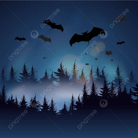 Halloween Background Spooky Wallpaper Celebration Vector Spooky