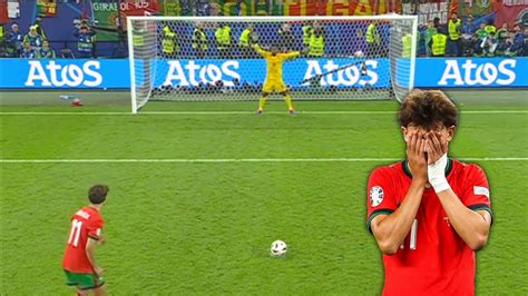 Portugal Vs France 3 5 Euro 2024 Joao Felix Missed Penalty