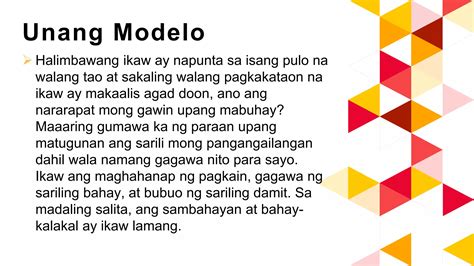 Mga Modelo Ng Pambansang Ekonomiya Pptx