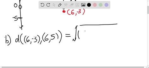 solved plotting distance and midpoint a plot the points b find