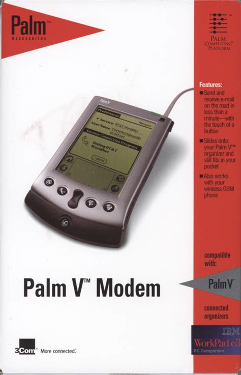 3com Palm V Modem Ibm Wordpad C3 Pen Based Computing History Museum