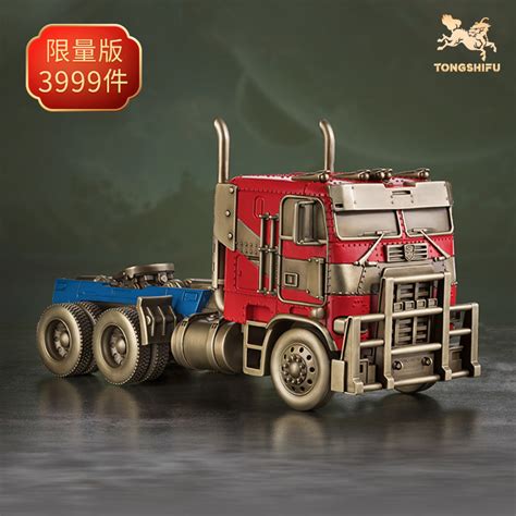 铜师傅正版授权《变形金刚》车模擎天柱卡车大黄蜂跑车桌面摆件虎窝淘