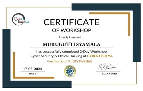 syamala murugutti on linkedin ethical hacking