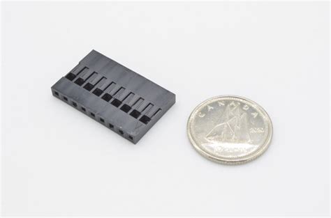 9 Pin Dupont Connector Shroud Male Or Female Bc Robotics