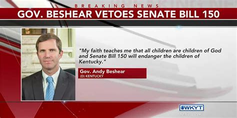Beshear Vetoes Controversial Anti Trans Bill