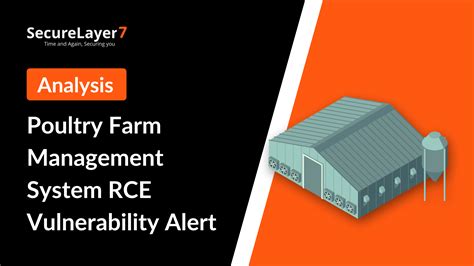 Poultry Farm Management System RCE Vulnerability Alert SecureLayer7