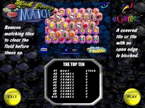 MahJongg Match MobyGames