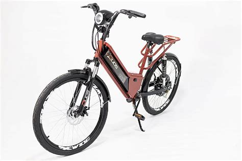Bicicleta Elétrica Duos Confort Full Vermelha w Space DC Bikes