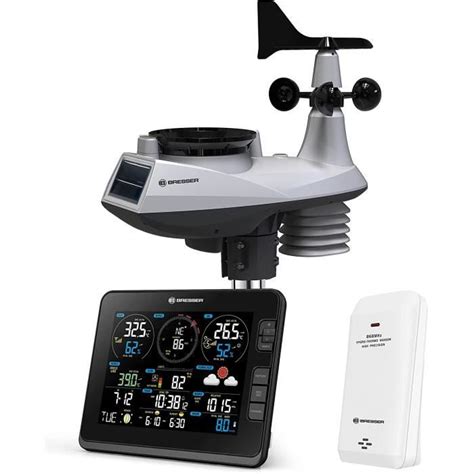 Bresser Station Météo Sans Fil Wifi Avec Capteur Extérieur Pro 7 En 1