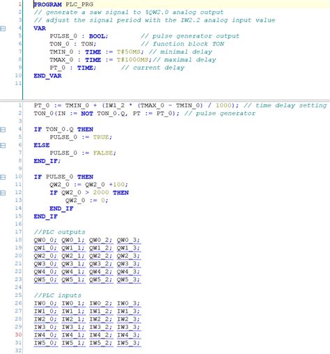 Programmable Logic Controller WRSimulator