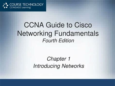 Ppt Ccna Guide To Cisco Networking Fundamentals Fourth Edition