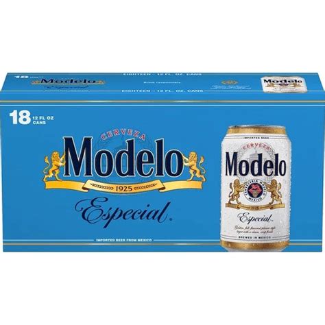 Modelo Especial Lager Mexican Beer 18 Pk 12 Fl Oz Cans 44 Abv