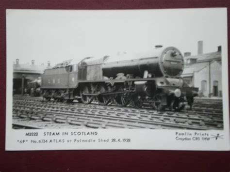 Postcard Lms Class 6p Loco No 6134 Atlas At Palmadie In 1928 £125
