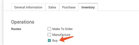 120 Why Is The Route Buy Set On The Product By Default · Issue