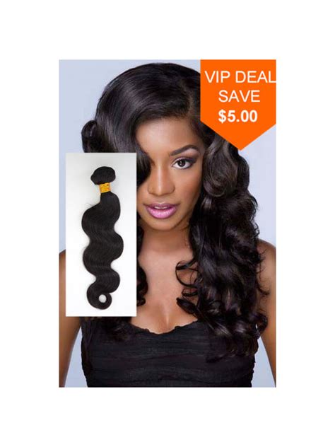 Natural Color Body Wave Brazilian Virgin Hair Weave Wtb03