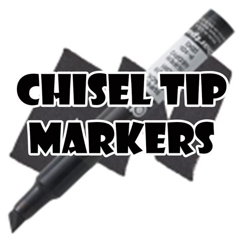 Chisel Tip Markers Kamans Art Shop Kamans