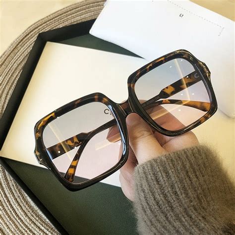 All Season Sunglasses Luxury Square Gradient Eyeglasses For Women