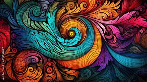Bohemian Texture Modern Background Stock Illustration Adobe Stock