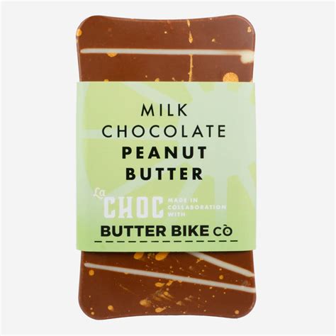 Peanut Butter Chocolate Bar La Choc X Butter Bike Co Collaboration