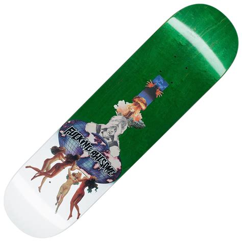 Fucking Awesome Berle World Deck 818 Tiki Room Skateboards