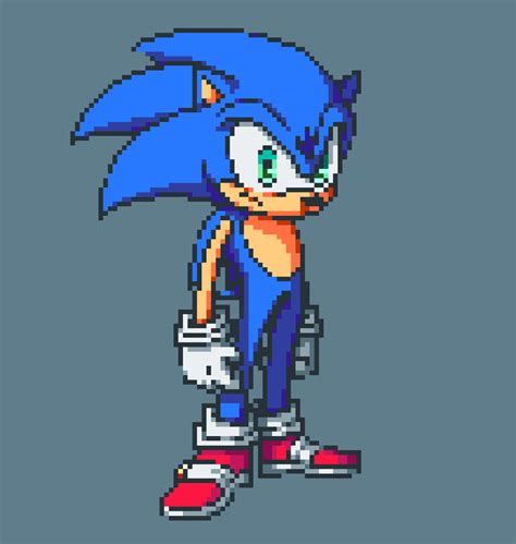 Pixilart Sonic The Hedgehog By KkZzzlacker