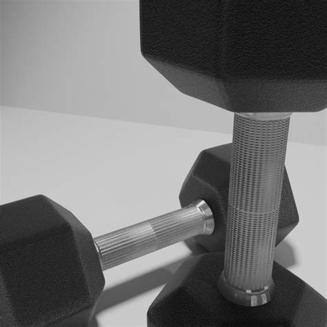 Dumbell Dumbbells Dumbbells 3d Model Cgtrader
