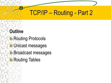 ppt chapter 5 tcp ip routing part 2 powerpoint presentation id