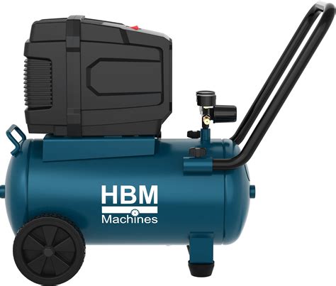Hbm Olievrije Compressor 24 Liter Hbm Machines